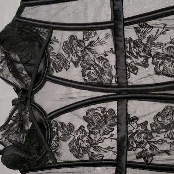 Intimates & Sleepwear | Agent Provocateur Gloria Basque Black 32b ...